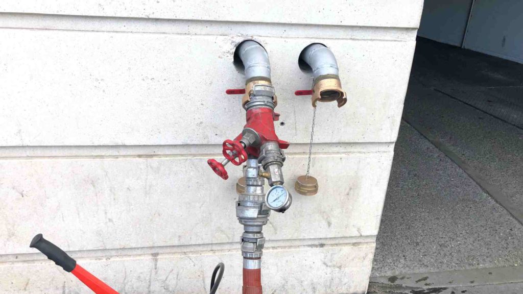 Colonne S che Colonne Humide Accord Incendie